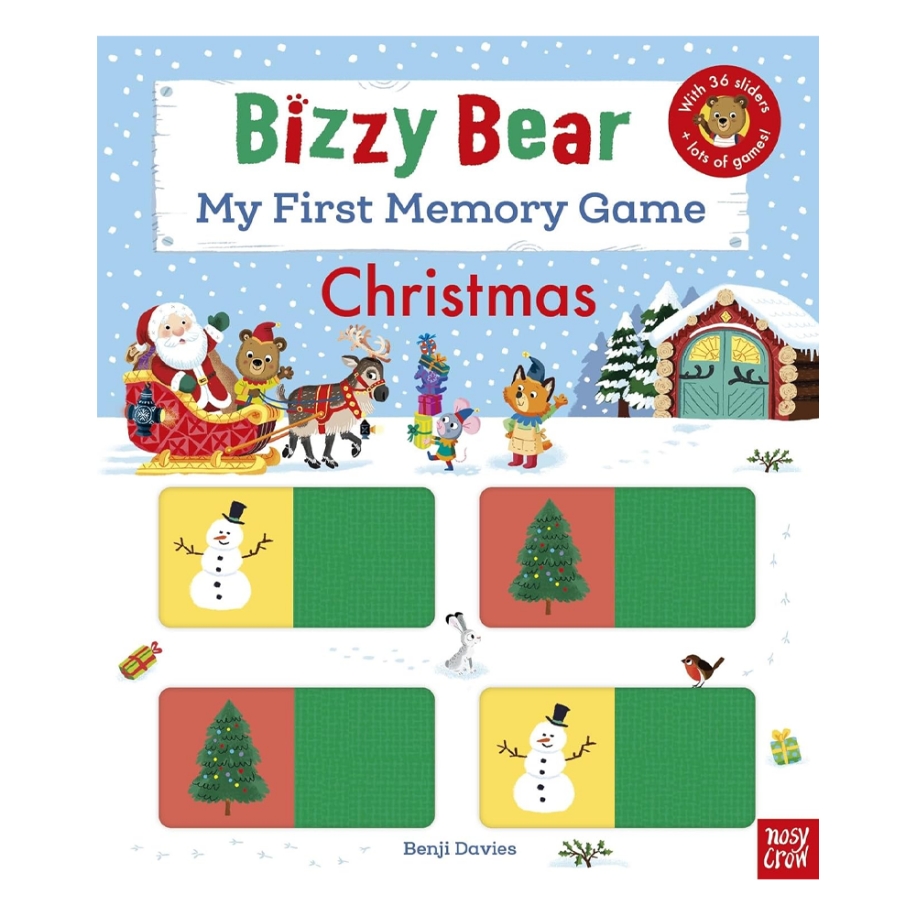 Bizzy Bear My First Memory Game Book - Christmas | Bebek & Çocuk ürünleri