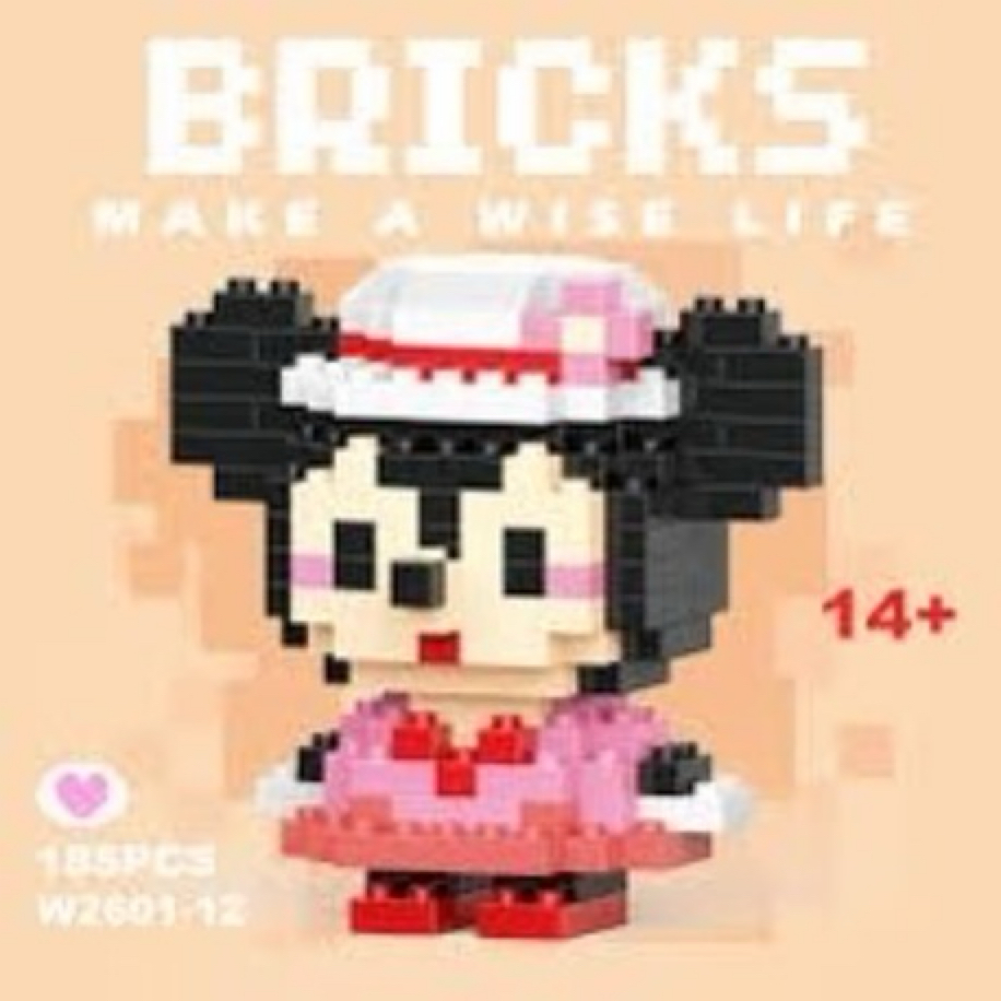 Minnie Mouse Bricks | BricksDünyası