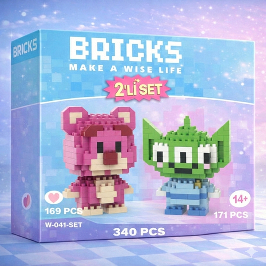 Couple Bricks Set | BricksDünyası