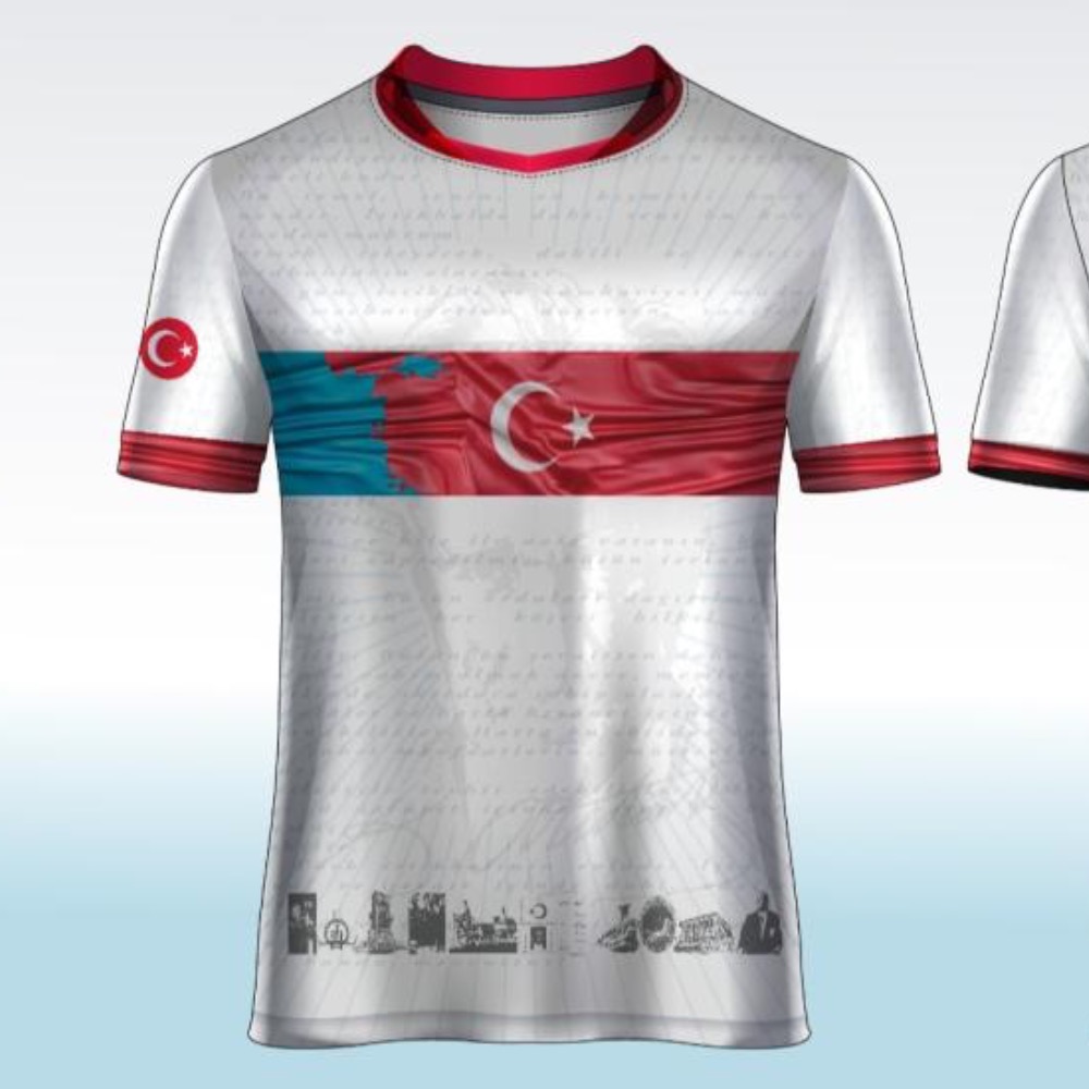 Sevdik Seni Bir Kere Türkiye / Cumhuriyet Forması - Beyaz | BuyTR