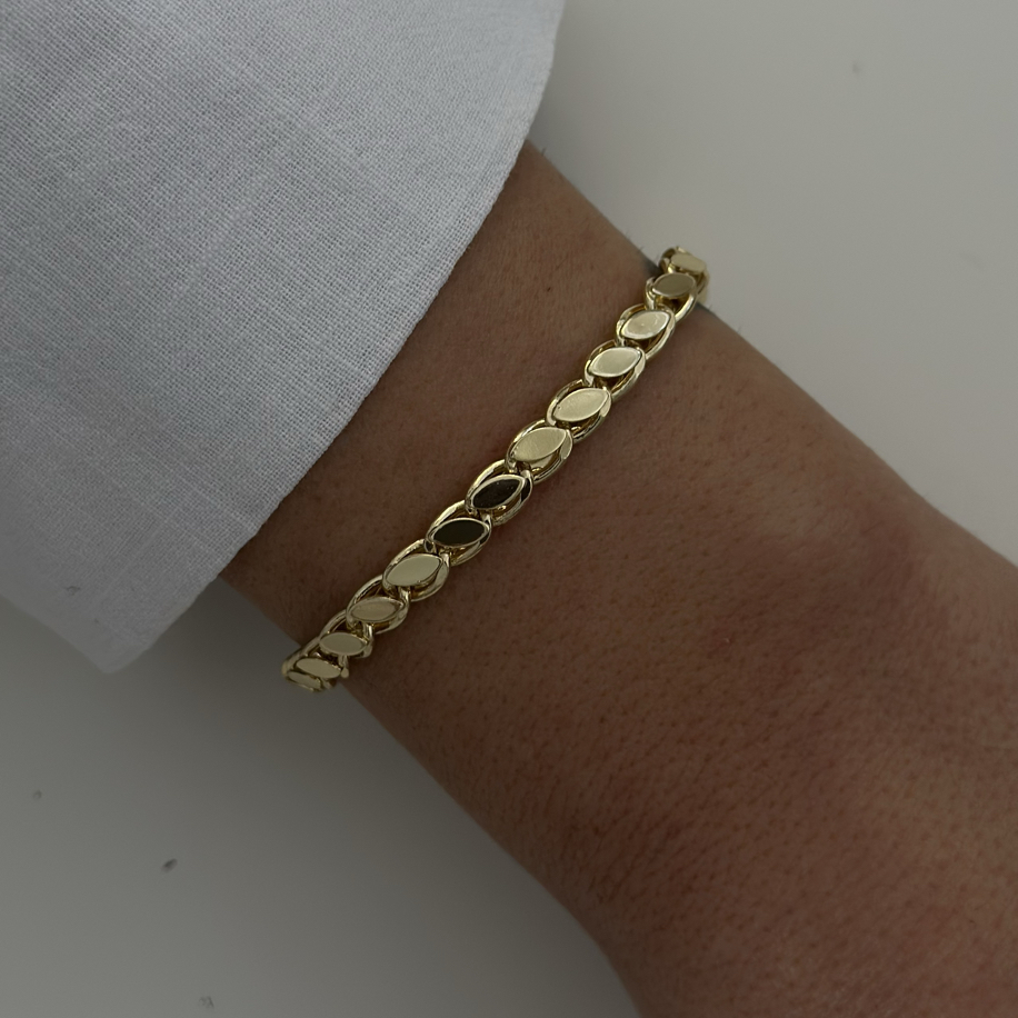Xuping 14k arpa model bileklik | Candan Accessories