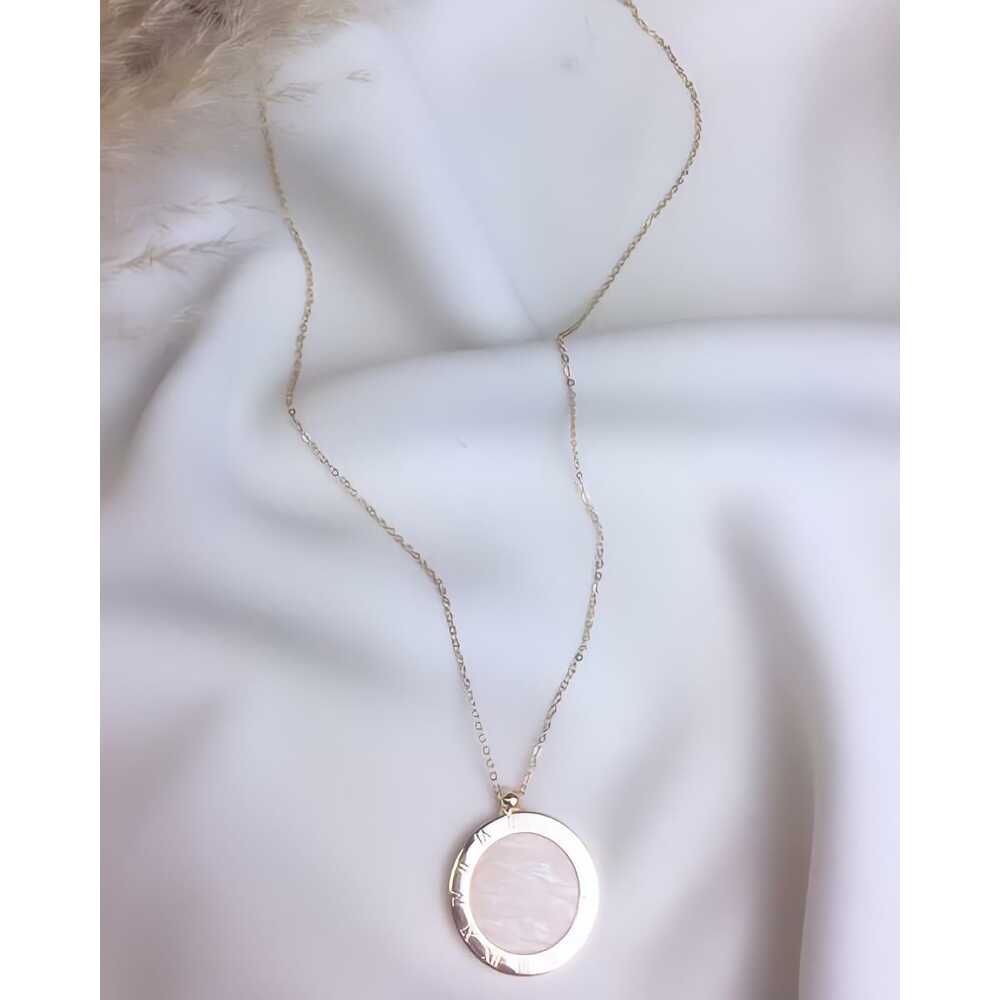 Roma rakamlı uzun zincir koye | cherrymoonaccessory