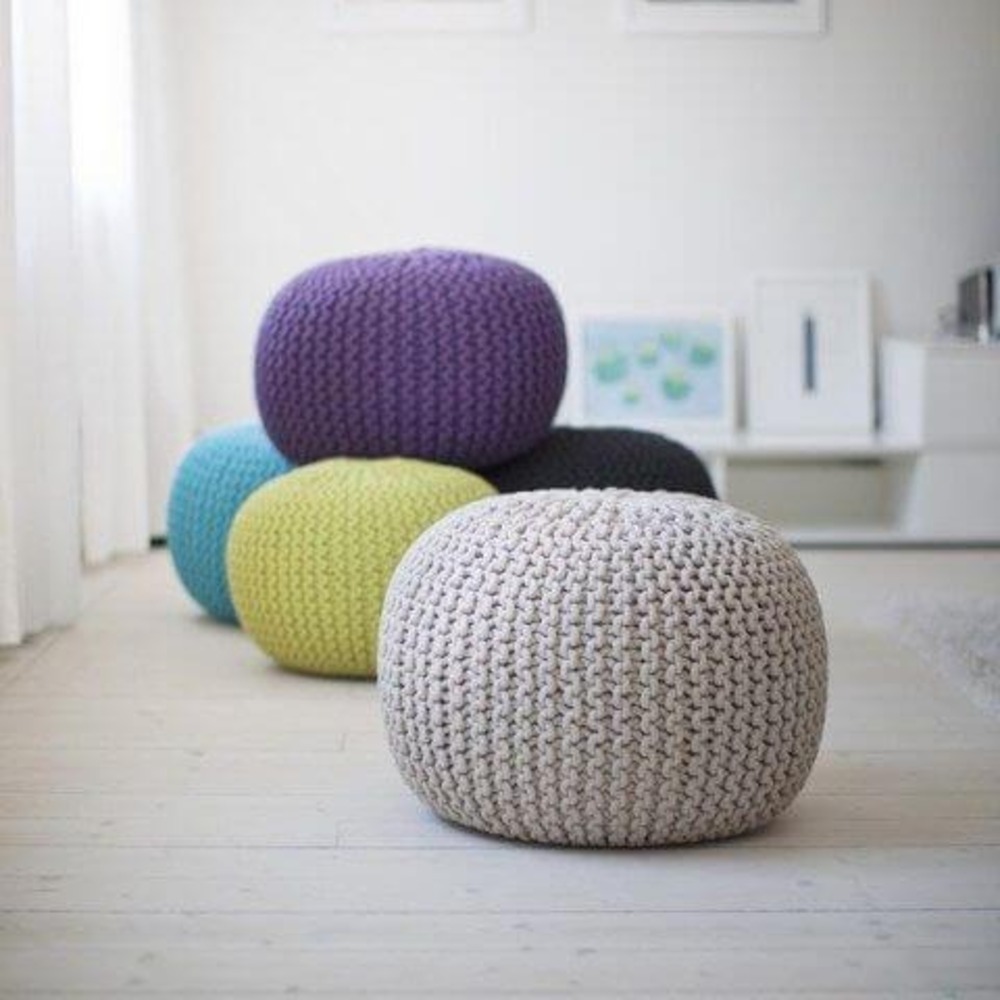 Dekoratif Puf | Chic Of Knitt