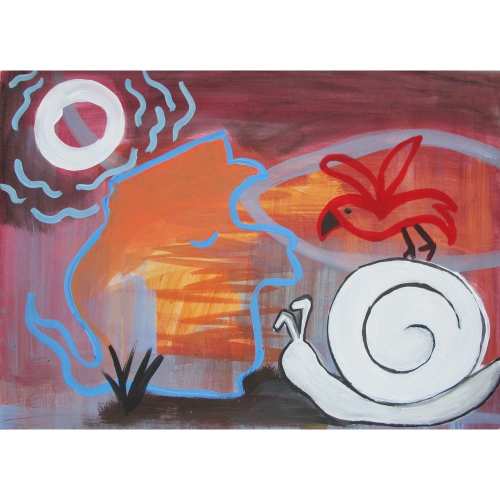 bird and snail | deirnu