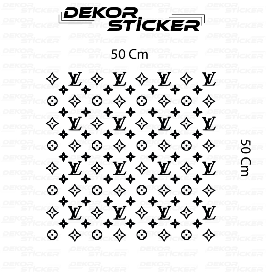 Louis Vuitton Kaplama (50x50cm) | Dekor sticker