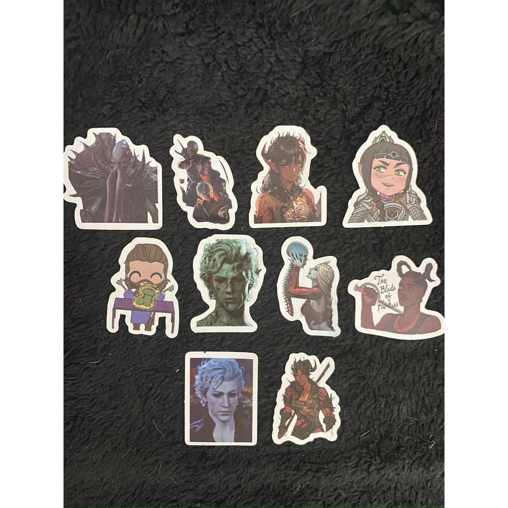 Baldur's Gate 3 Sticker Set 1 | DiceLand