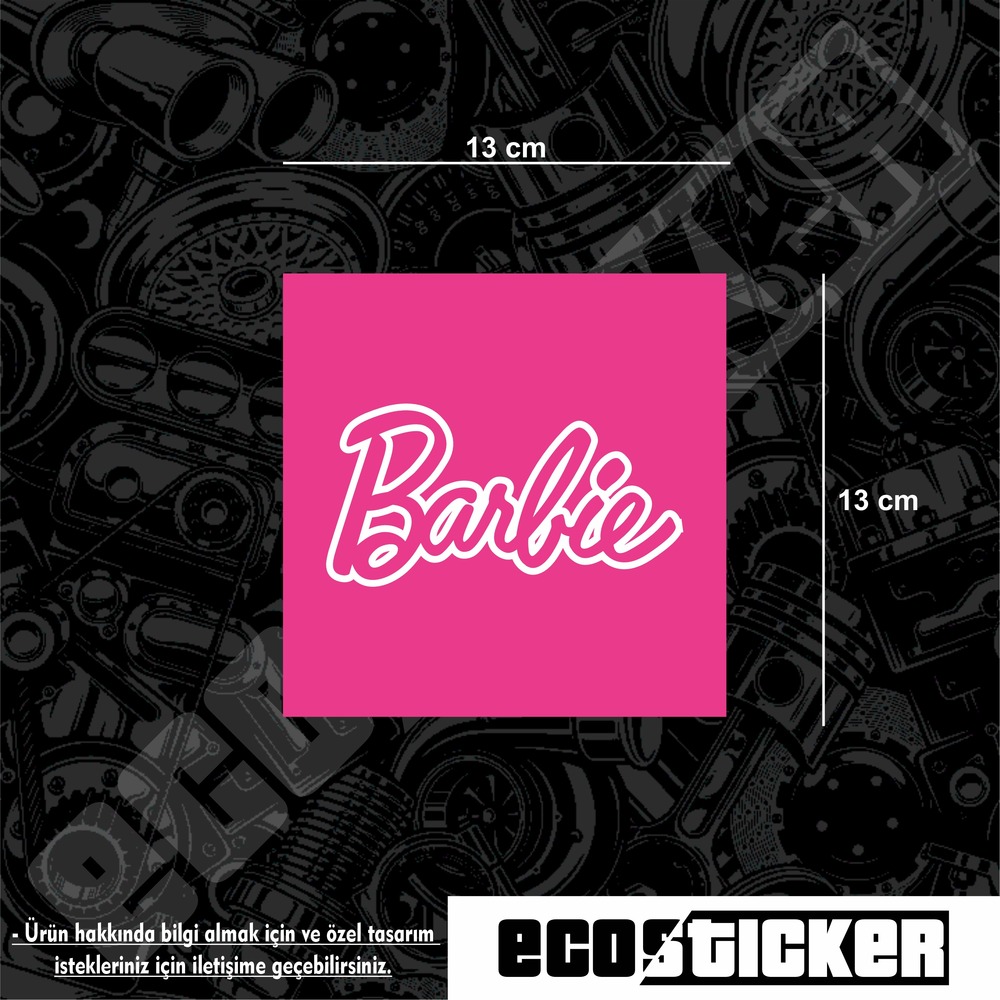 Bagaj Etiketi 'Barbie | Ecosticker