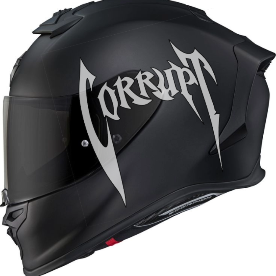 CORRUPT sticker | ETCHMAKER