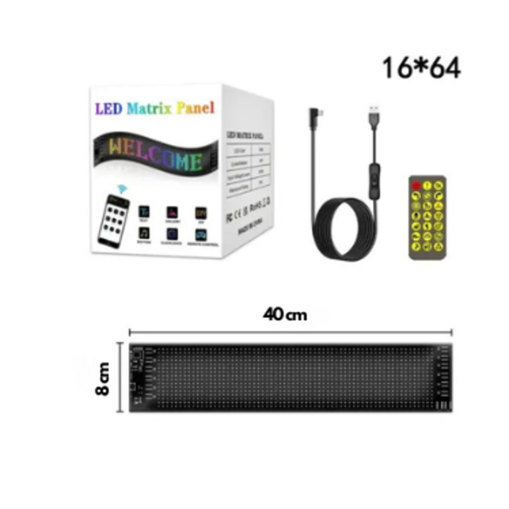 ORTA BOY CAR LED MATRİX PANEL | farzetkistore