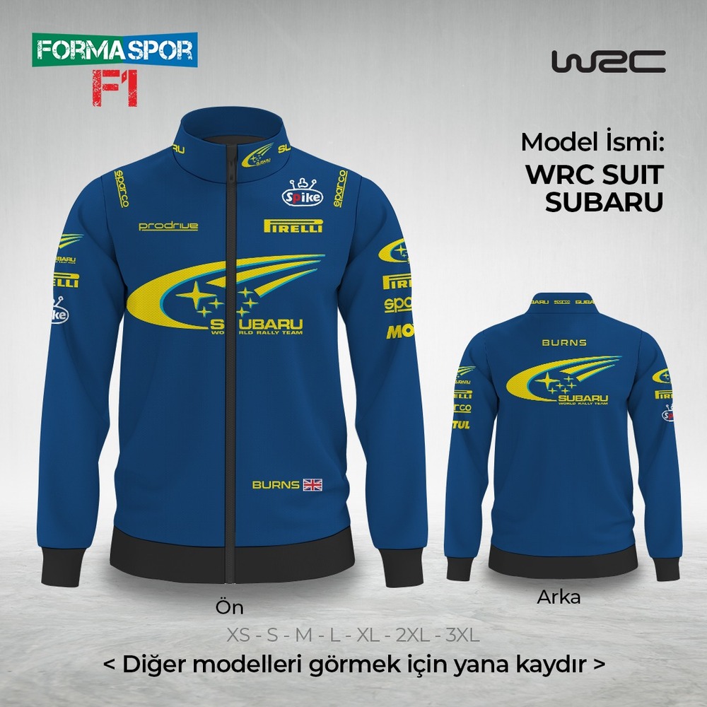 WRC Subaru Suit | FormaSporF1