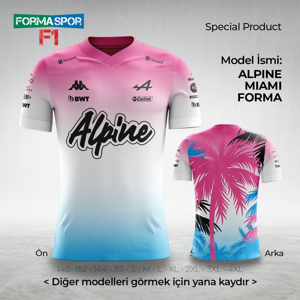 Alpine Miami 2022 Forma | FormaSporF1