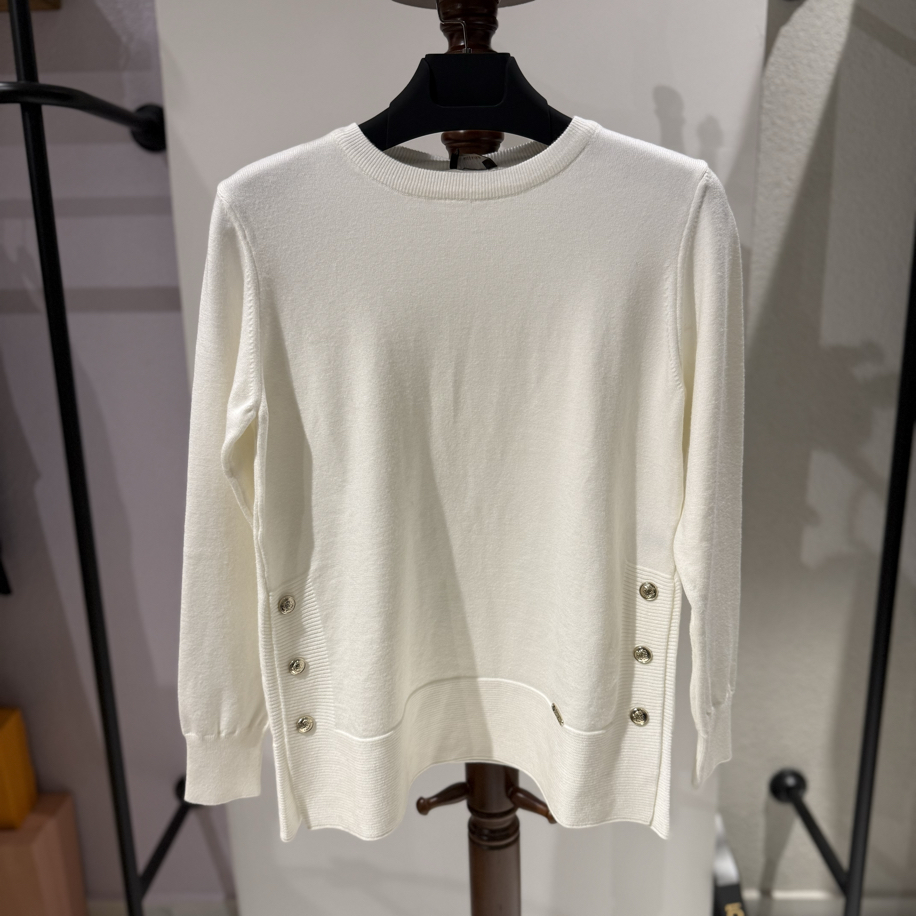 Loro Piana Kadın Triko Ekru | GrandGlory