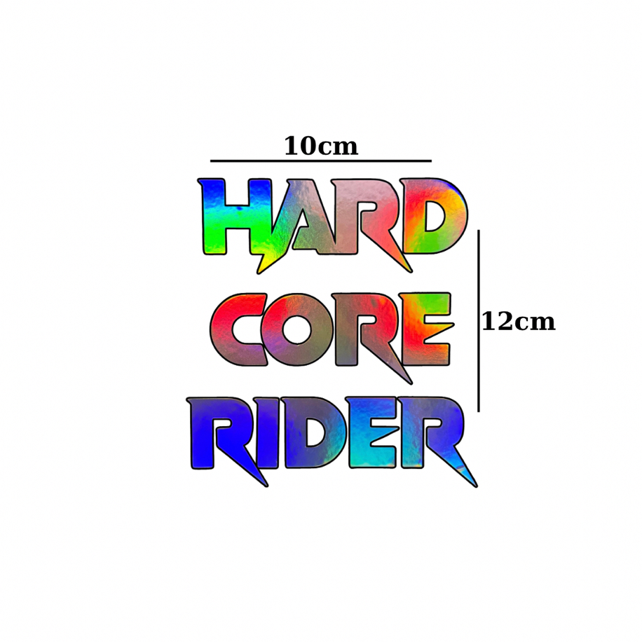 HCR HOLOGRAM STİCKER | hardcorerider46