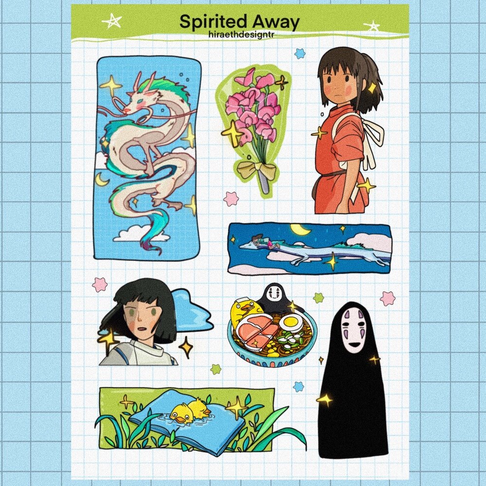 Spirit Away Sticker | H I R A E T H