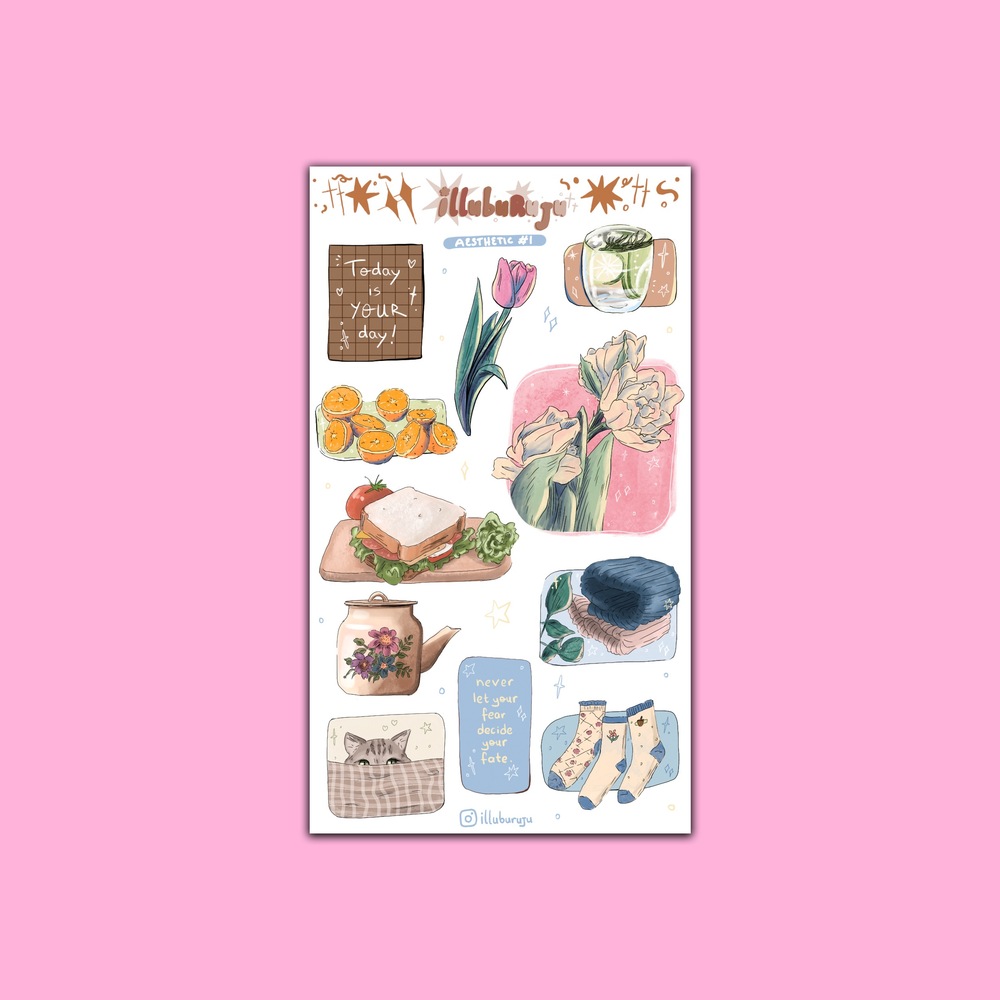 Estetik Sticker 1 | İlluburuju