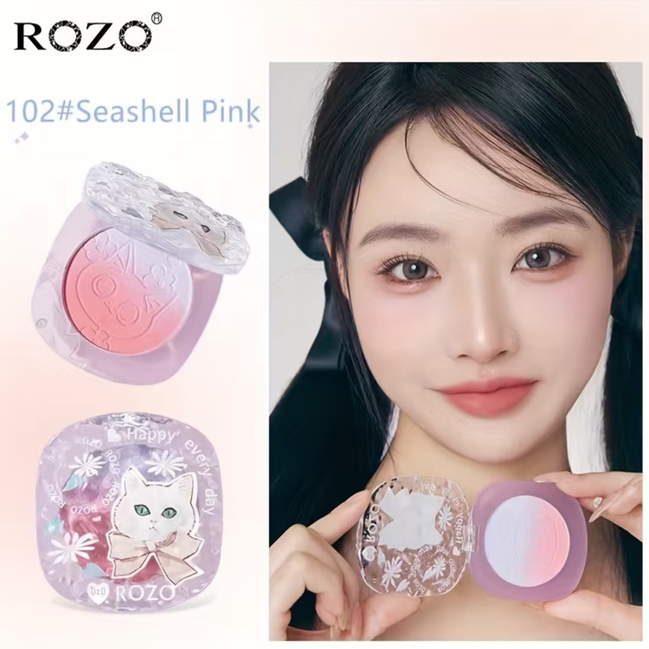 ROZO Meow Meow Blush - 102#Seashell Pink | Koremiku