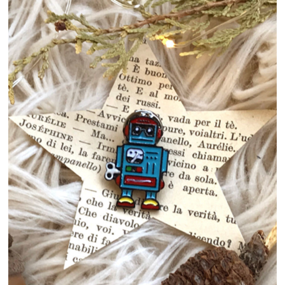 Vintage Robot Pin | la'Luna Shop