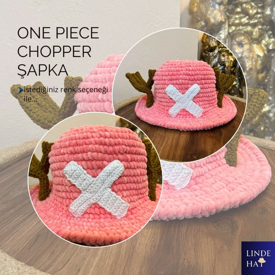 One Piece Chopper Şapka | Linde Hat