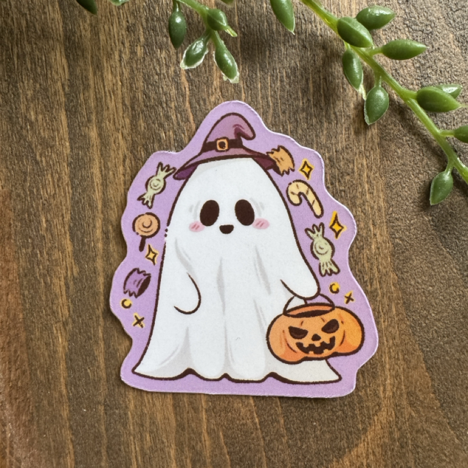 Cute Ghost sticker | Luyi Studio