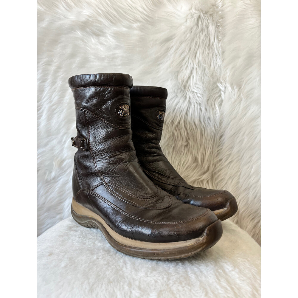 Paciotti 4US leather boots | Mahalo Vintage Club