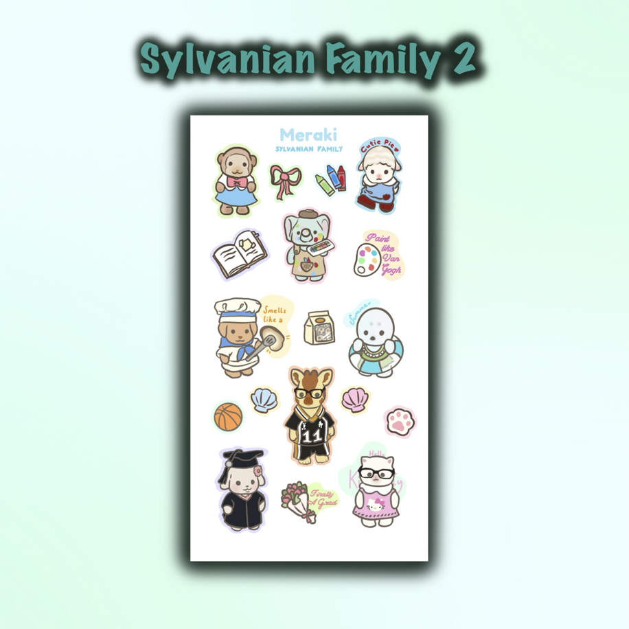Sylvanian Family 2 | Sticker&Kırtasiye