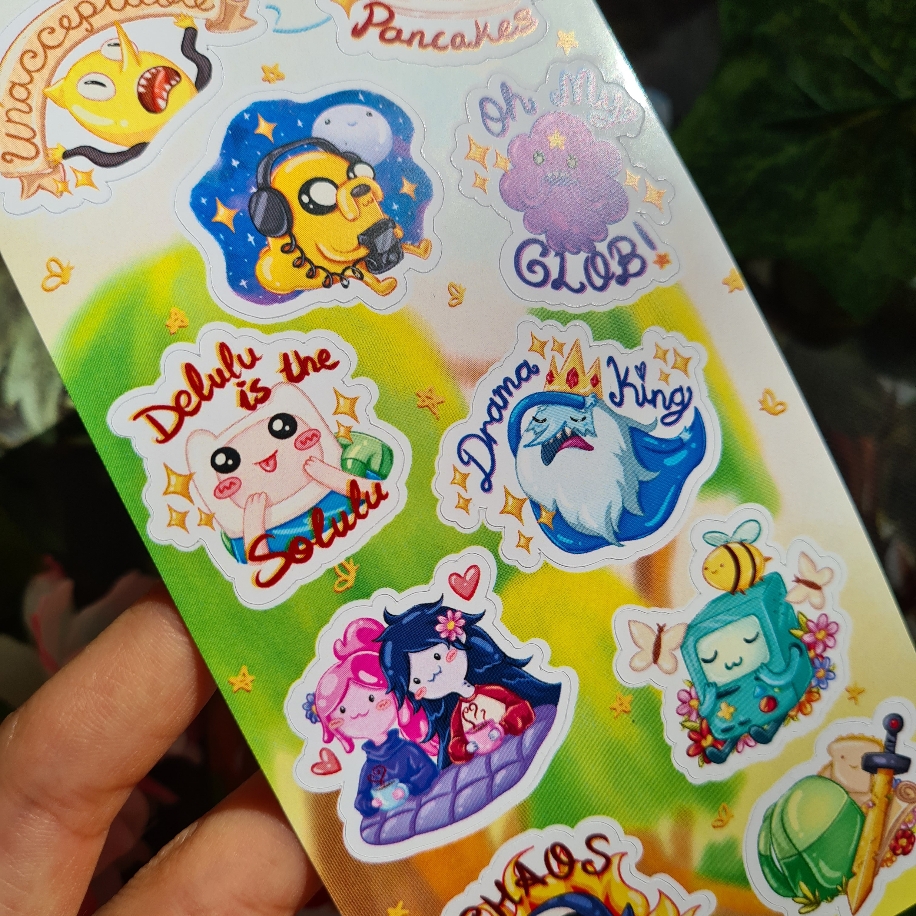 Adventure Time Sticker Paketi | mirmirketshop
