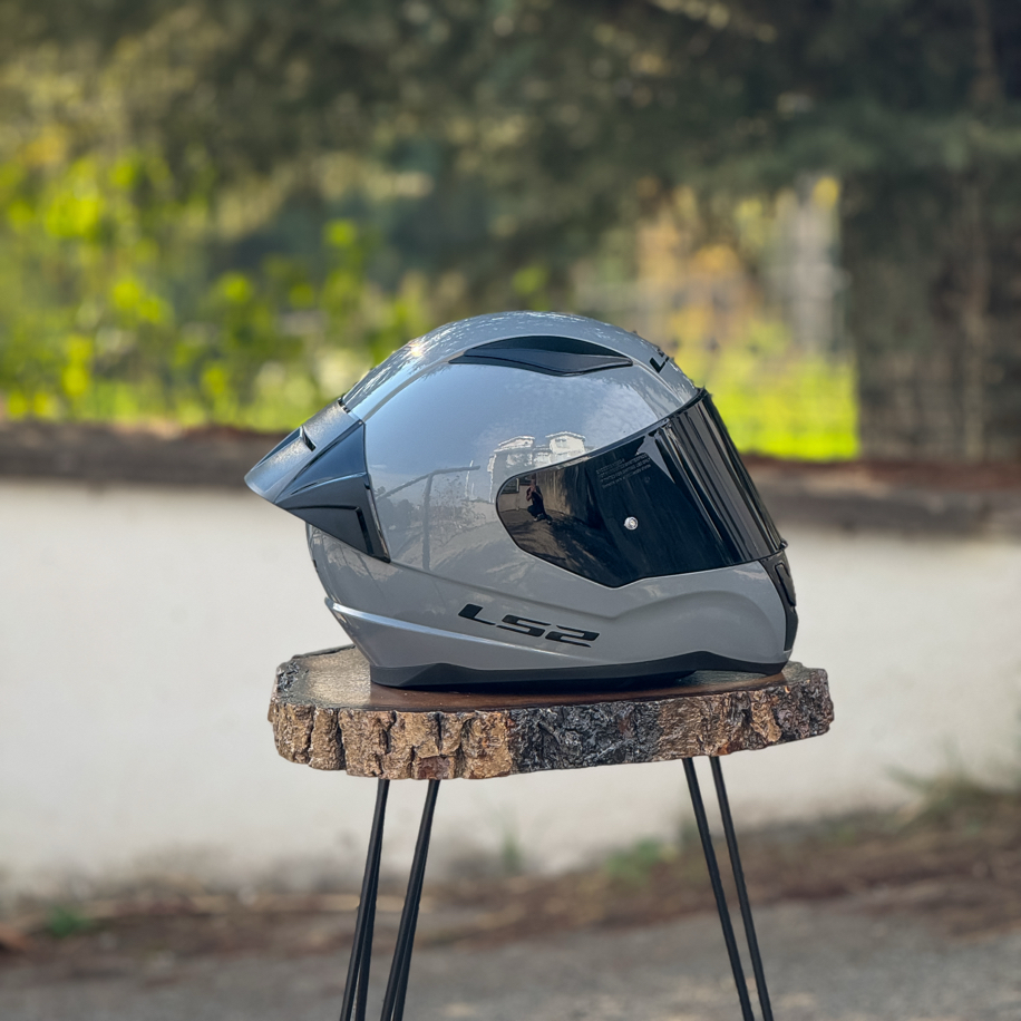 LS2 RAPID 2 NARDO GRİ KASK ( SPOİLER + SİYAH VİZÖR ) | MOTORUM.TR