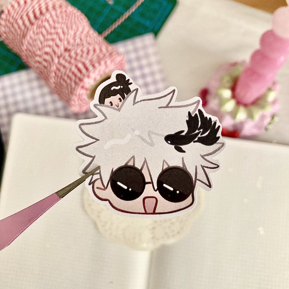 Jujutsu Kaisen Chibi Stickerlar Gojo, Geto, Nanami, Choso) | Munisshi's ...