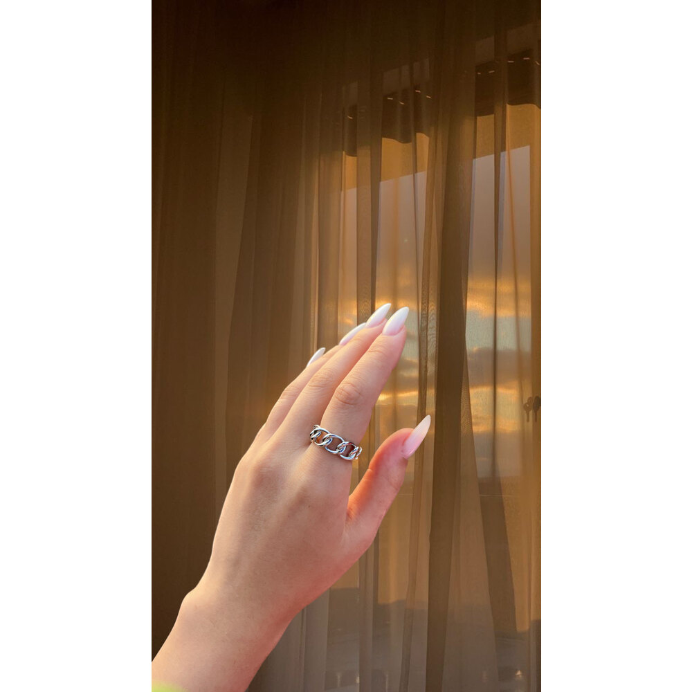 Silver Chain Rings | Yüzük | NEVAEH ACCESSORIES