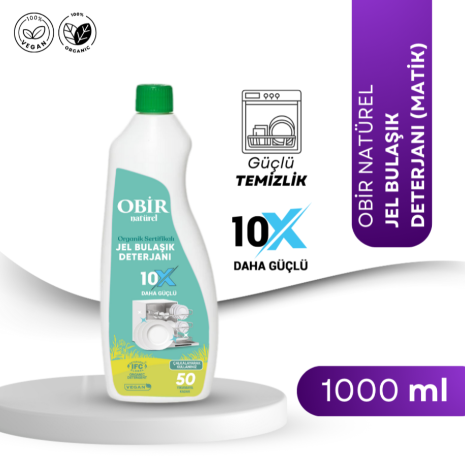 Obir Naturel Bulaşık Matik 1 LT | obirnaturelresmi