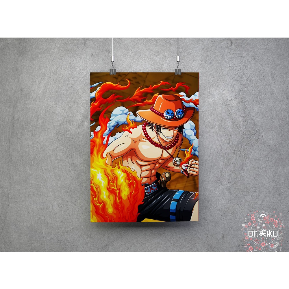 ONE PİECE 4K METAL POSTER 20X28 | Otaku Dizayn