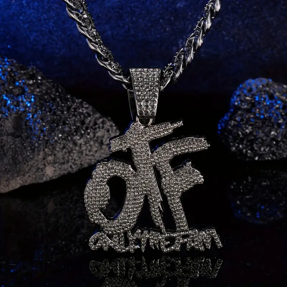 King Von OTF Iced Out Chain + Pendant | ParobitaChain