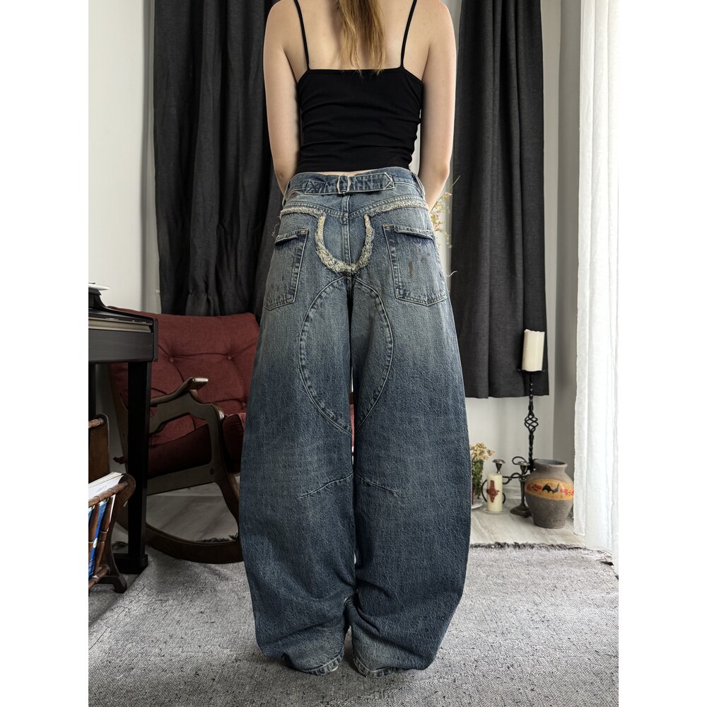 DİRTY PATCHWORK JEAN | PEACE HUNTER