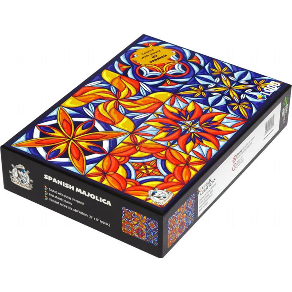 Captain Albatross ''Spanish Majolica'' 1000 Parça | Puzzle Teacher Shop