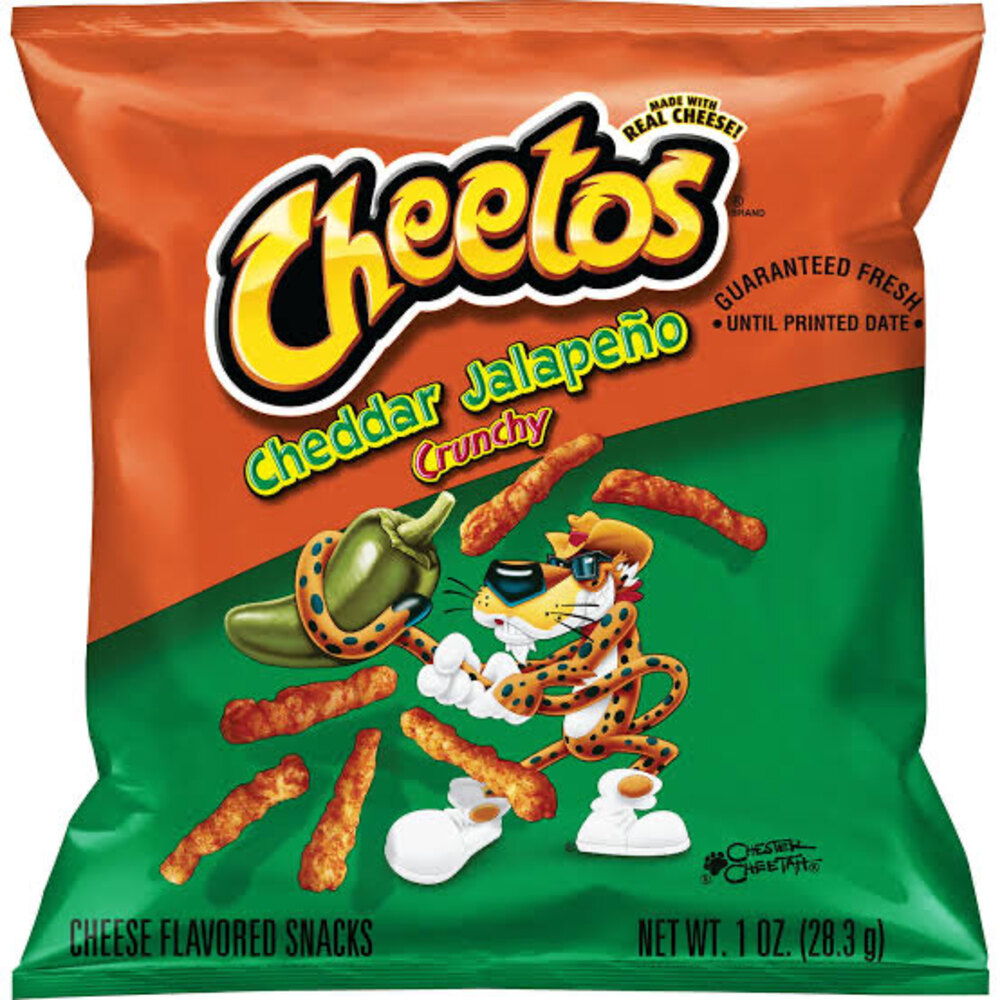 cheetos cheddar jalapeno 1oz | ALL THE SNACKS YOU NEED