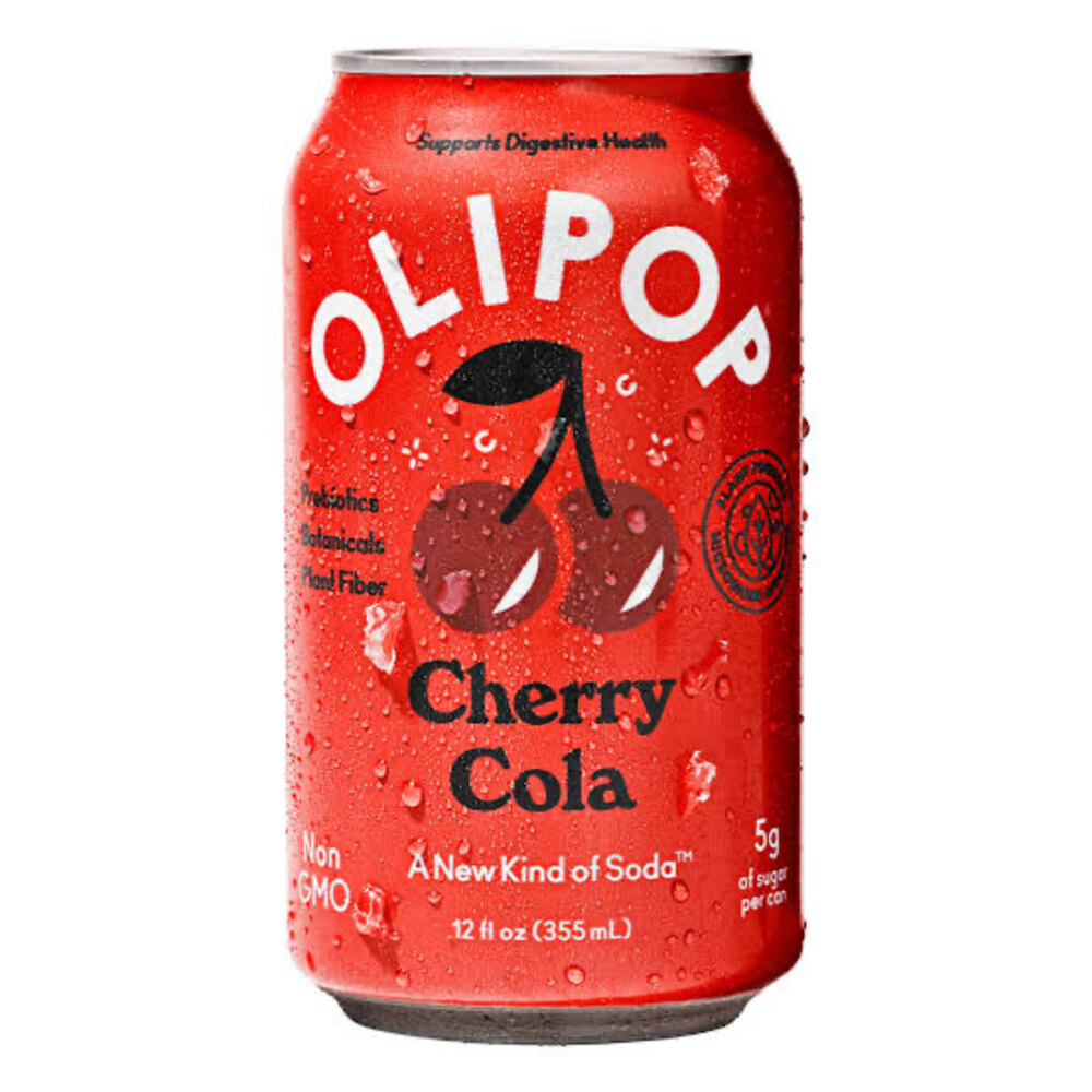 Olipop Cherry Cola Soda | ALL THE SNACKS YOU NEED