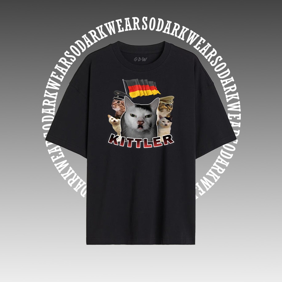 "KITTLER" Oversize T-Shirt | sodarkwear