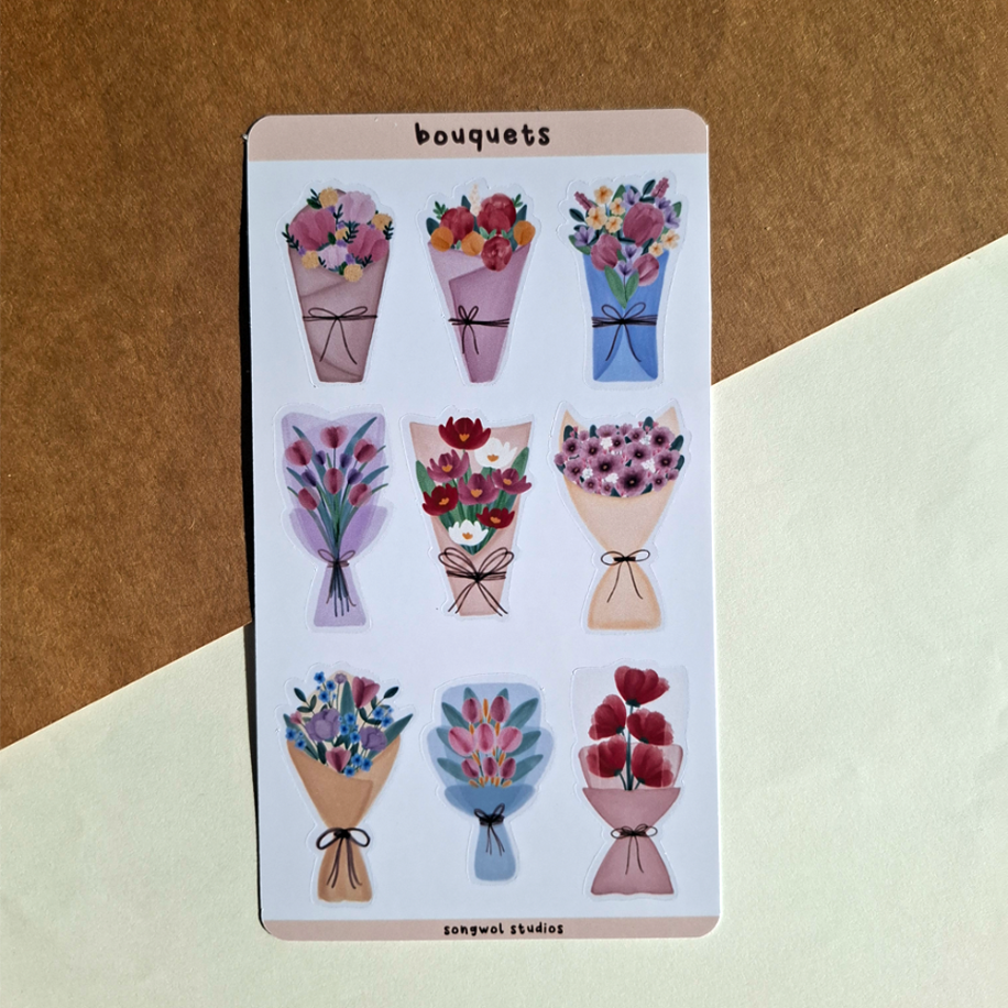 buket sticker sayfası | Songwol Studios