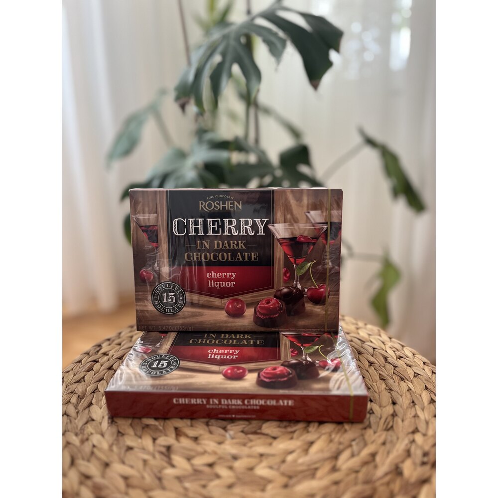Roshen Cherry in Dark Chocolate | sosyetebakkali