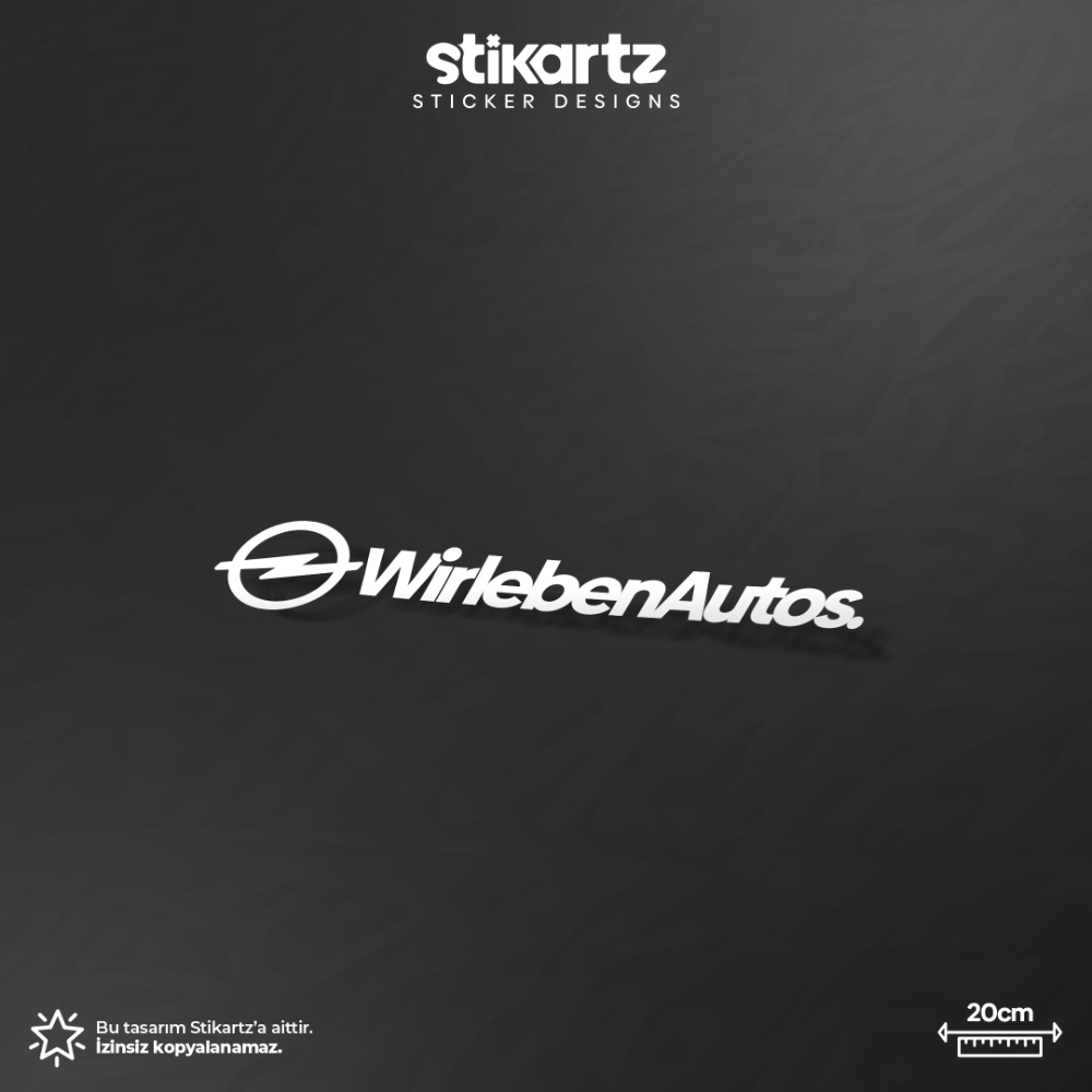 Opel | Wir Leben Autos Sticker | tahtali11