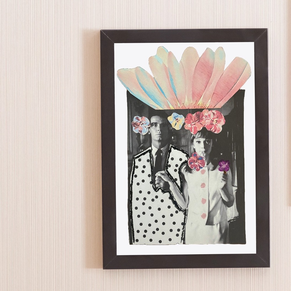 Happiness - Original Paper Collage | Art of Collage
