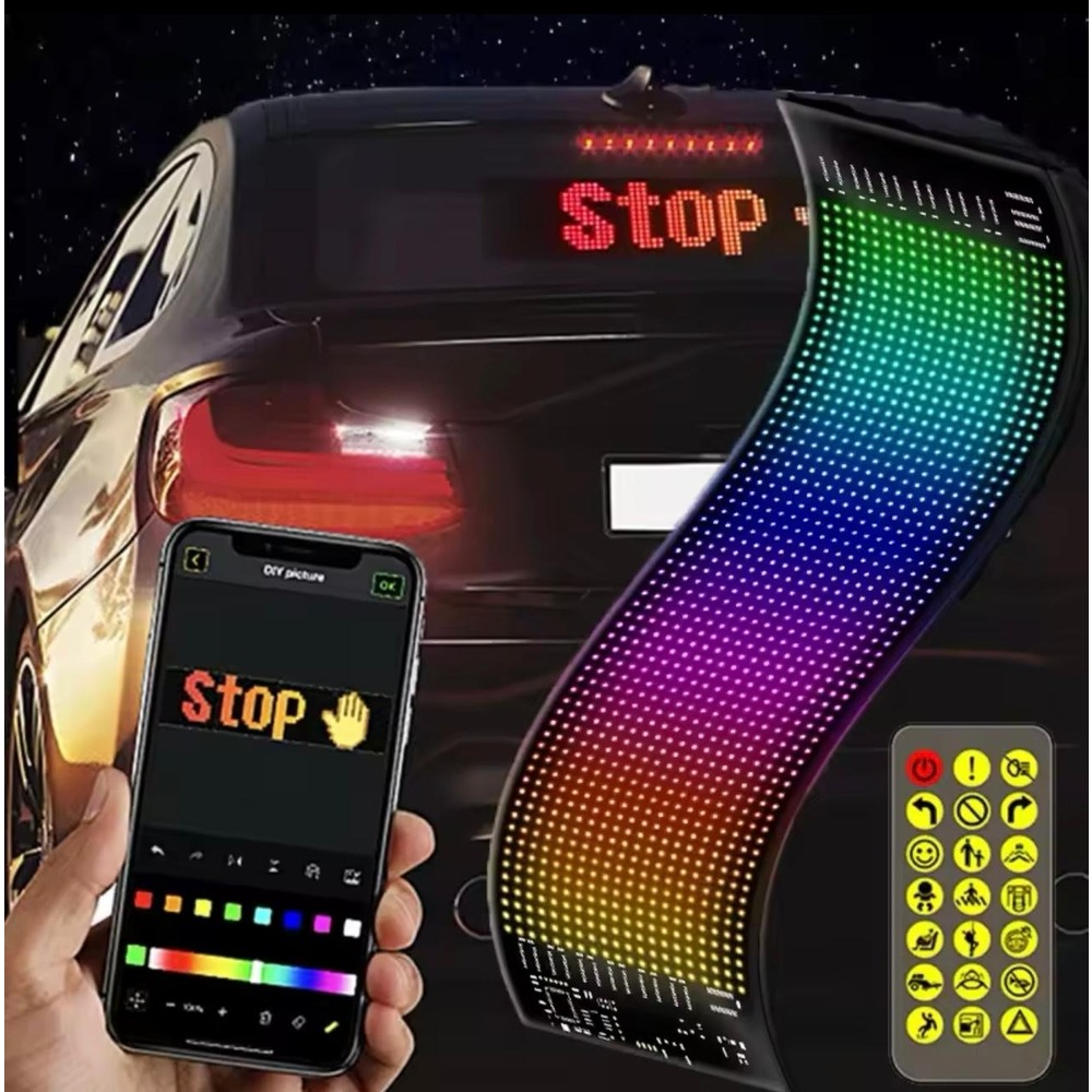 Araç Led Panel Car Led Ekran - Kuzeyin Tırcısı | Teknomie