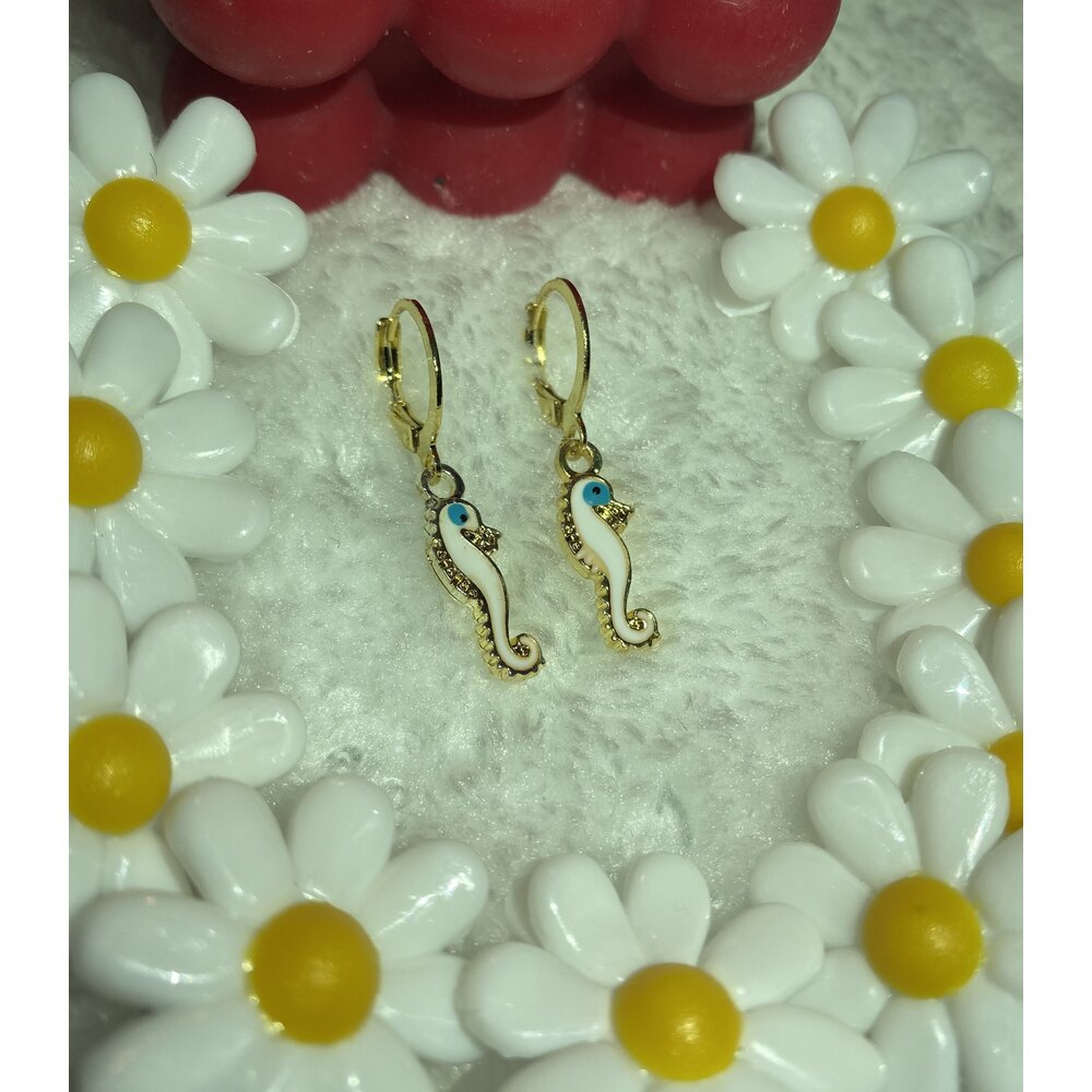 -DENİZ ATI KÜPE- | EFRİZE JEWELLERY