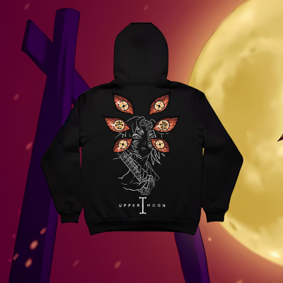 Upper Moon One Kokushibo Oversize Hoodie | TK Apparel