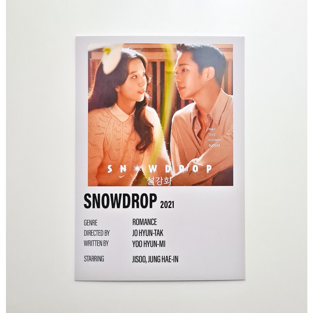 Snowdrop Minimalist Poster | ♥ TPS SHOP ♥