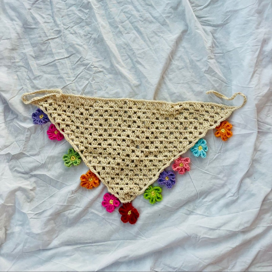 çiçekli bandana | Venus Knots