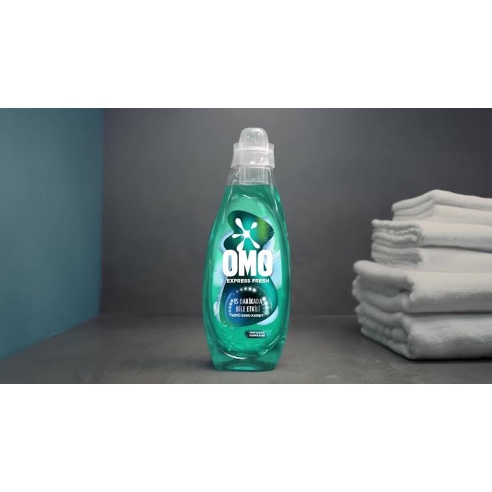 Omo Express Fresh Kötü Koku Karşıtı Beyaz ve Renkliler Sıvı Çamaşır ...