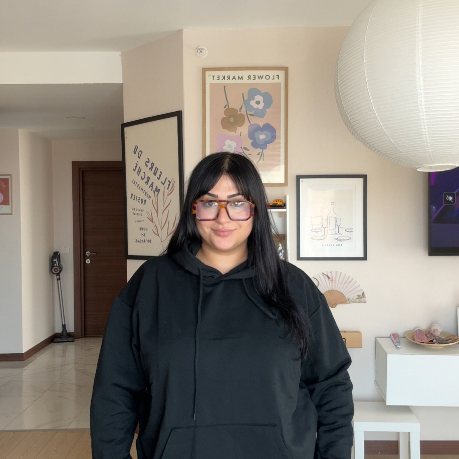 SİYAH OVERSİZE SWEAT | WILD CHERRY