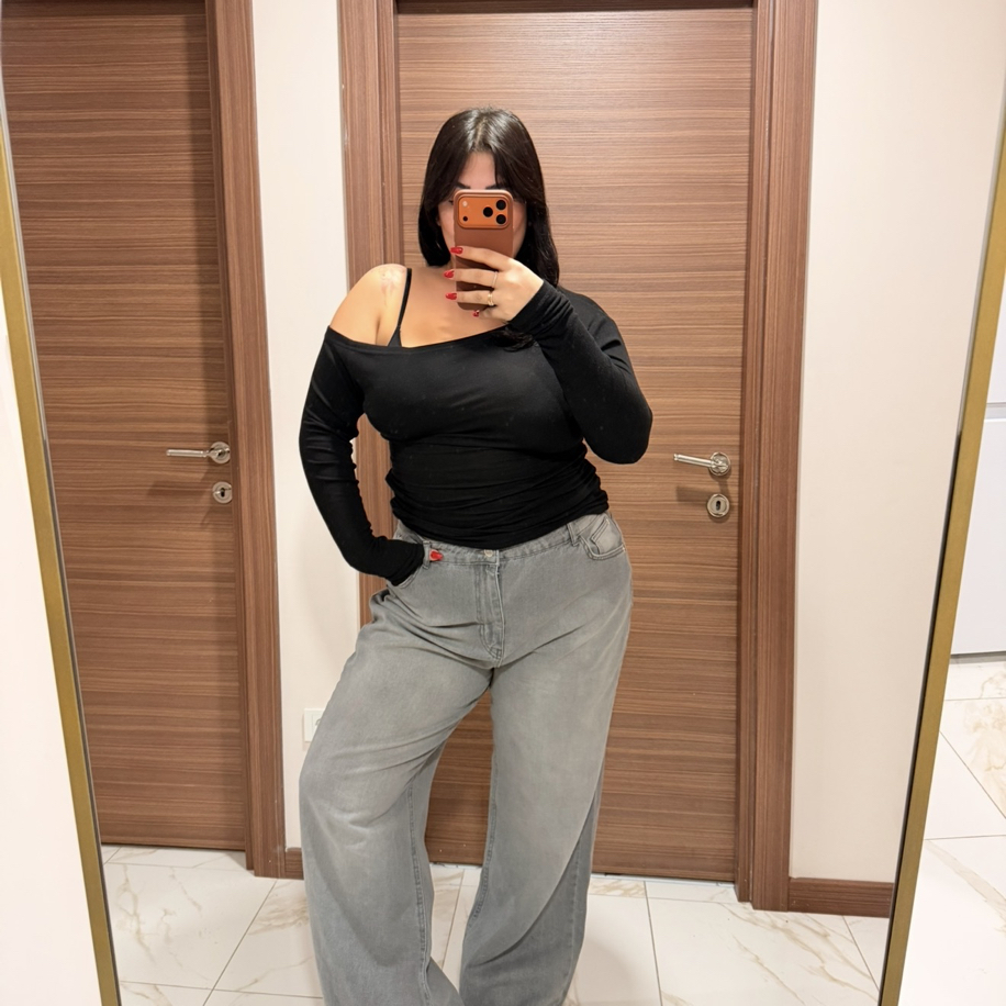 GRİ BOL PAÇA PANTOLON | WILD CHERRY