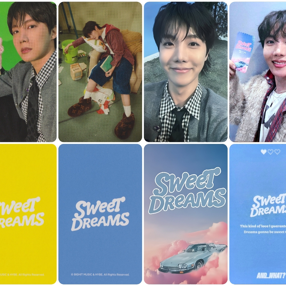 JHope Seet Dreams Fotokart | Yeyo Butik